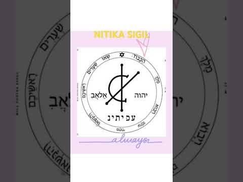 NITIKA spirit #sigils #wish #lucky #viralvideo #viralshorts #ytshorts