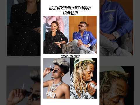 Honey Singh Talking About Mc Stan #honeysingh #mcstan #stanny #stanarmy #stan #biggboss #dhh #rap