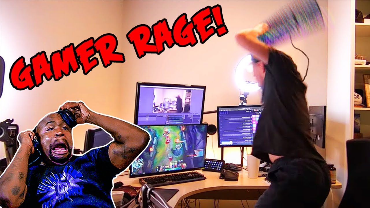 Ultimate Gamer Rage Compilation #16