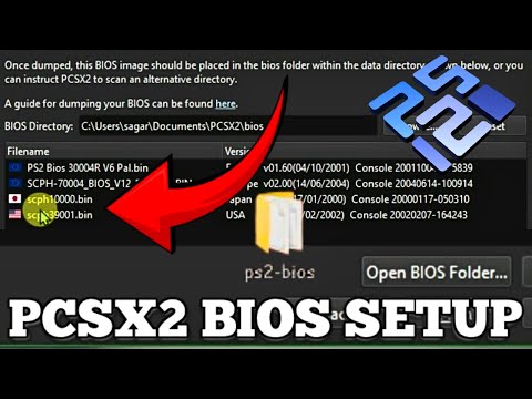 PCSX2 Bios Complete Setup Guide | PS2 Bios for PCSX2