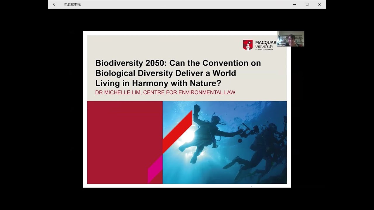 Biodiversity 2050: The Convention on Biological Diversity & a world living in harmony with nature