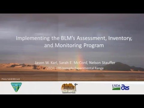 Assessment, Inventory, and Monitoring (AIM)