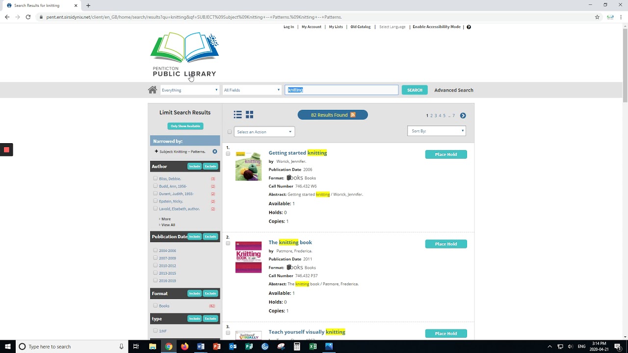 Basic Catalogue Searching