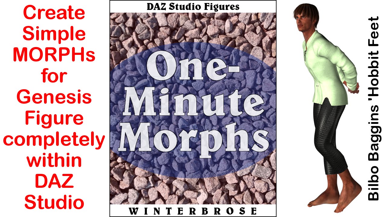 DAZ Studio - Create A Morph For Genesis Figure In Just One Minute