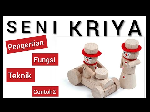 SENI KRIYA - Materi Pembelajaran Seni Budaya dan Prakarya