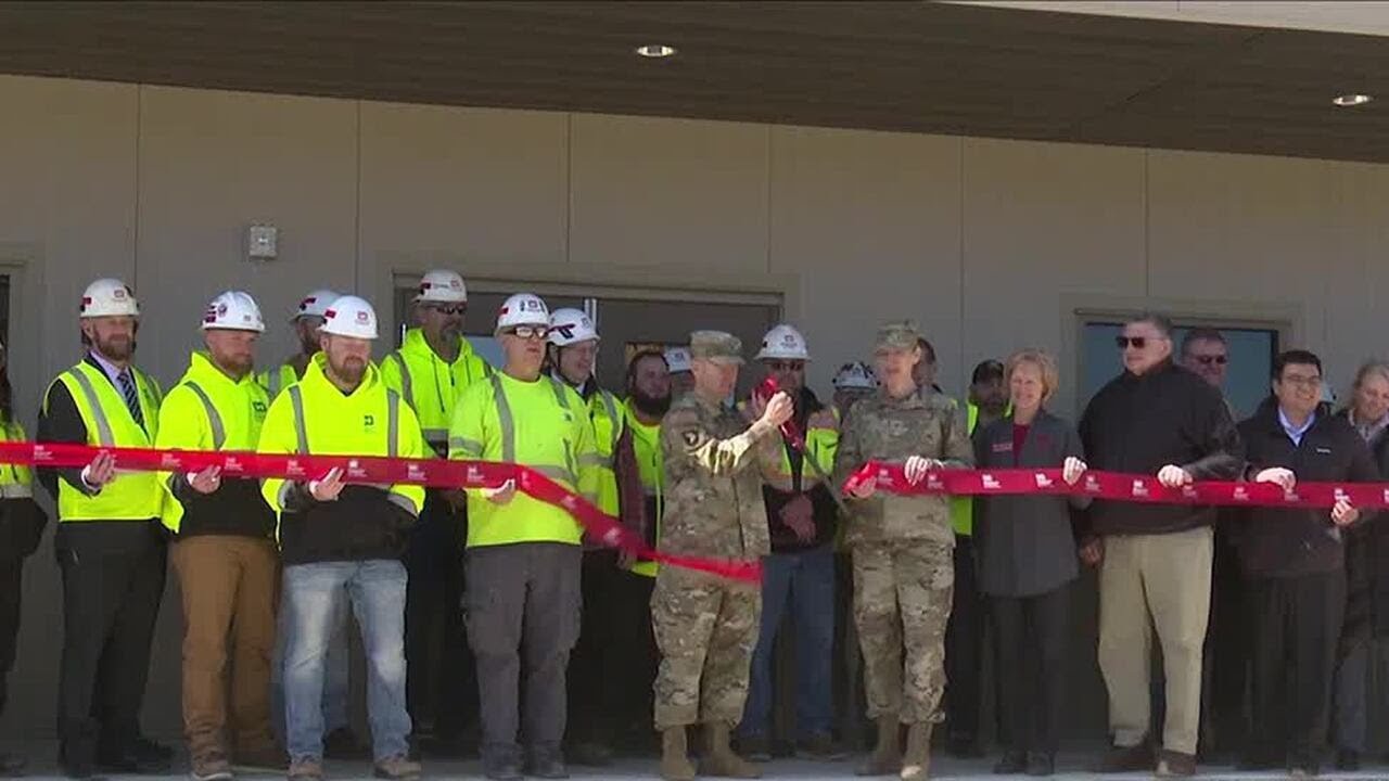 US Army Corps of Engineers holds ribbon cutting for new USACE Motor Shop