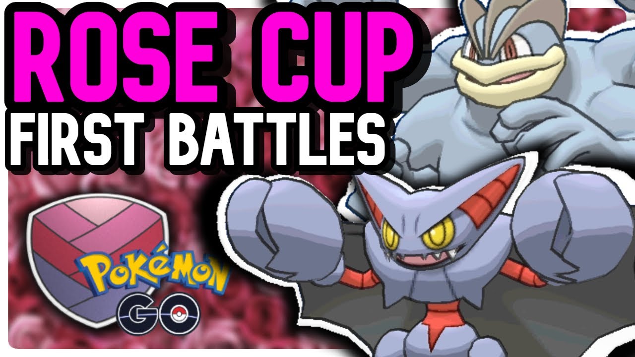 ROSE CUP: FIRST BATTLES | Pokebattler