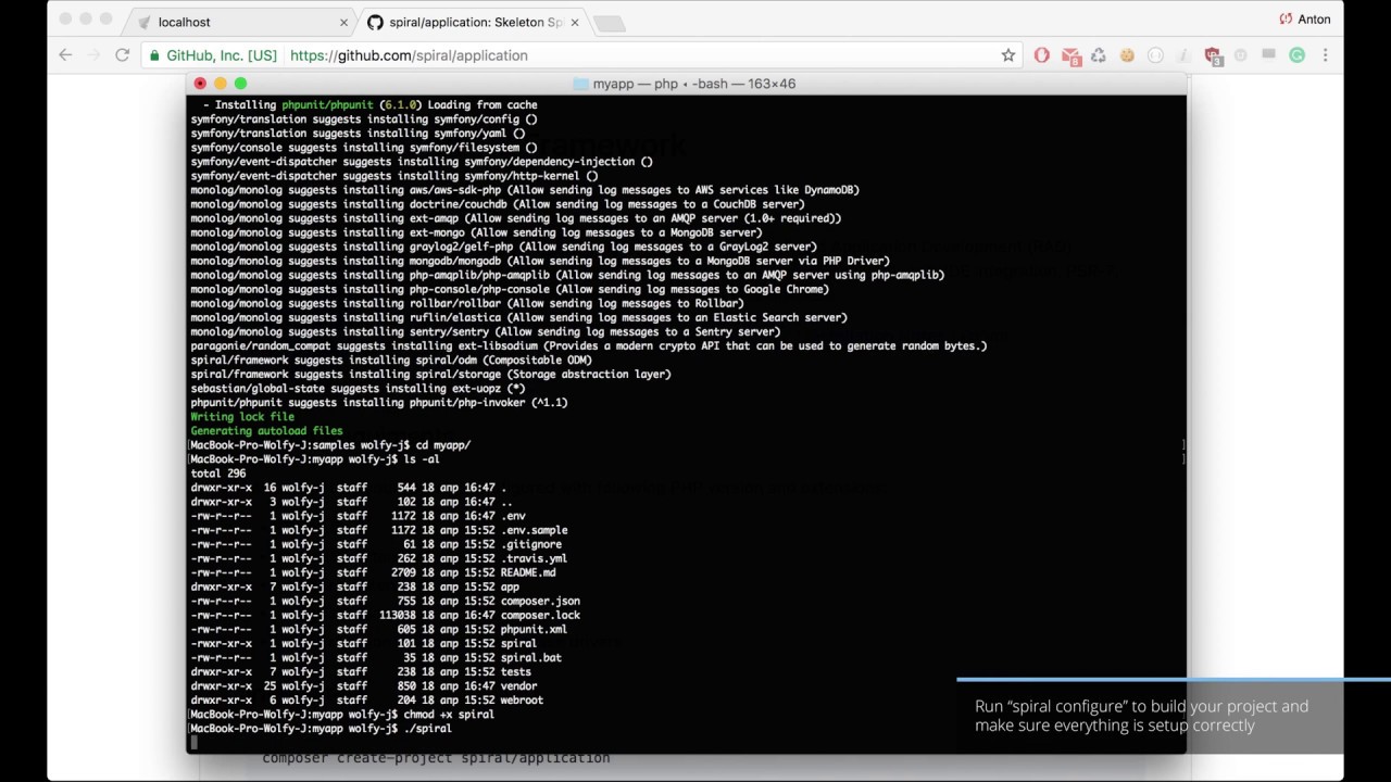 Part 1: Installing the Framework