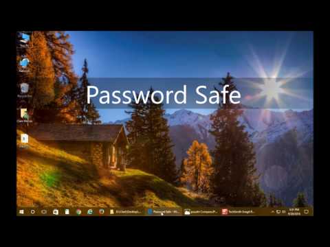 Password Safe (PWSafe) Demo