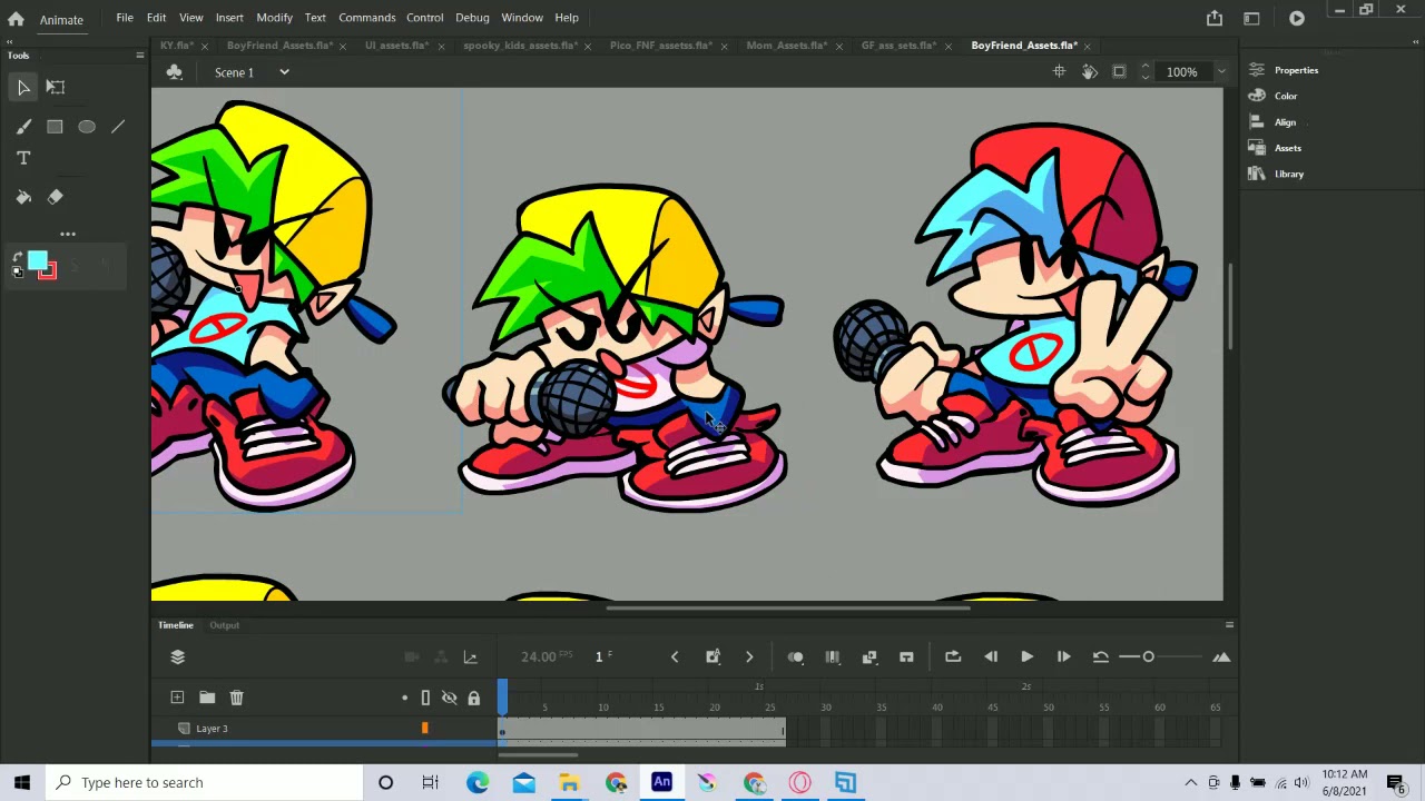 FNF Modding Plus - How to Edit assets using Adobe Animate - Part 5