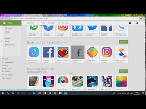 Android(Downloading Android Apps from playstore In Windows )