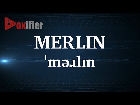 English Pronunciation of Merlin - Voxifier.com