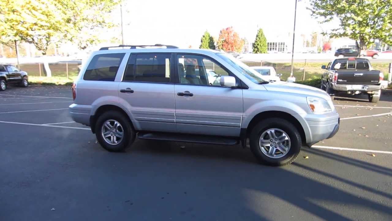 2005 Honda Pilot, Silver - STOCK# 731207