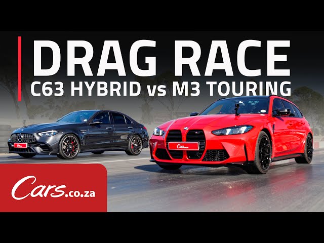 BMW M3 Touring vs Mercedes-AMG C63 Hybrid - Drag Race!