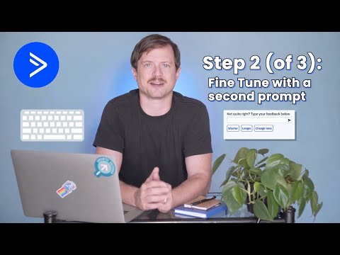 3 simple steps to writing GREAT EMAILS using AI in 6 minutes