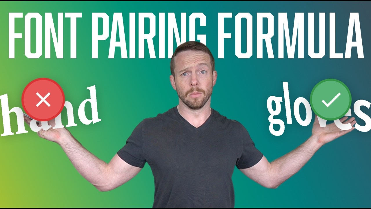 Pairing fonts the EASY way