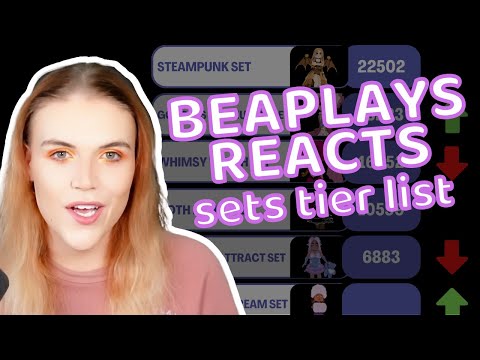 BEAPLAYS REACTS TO TRADERIE'S HALLOWEEN ROYALE HIGH TIER LIST - Roblox Trading Data