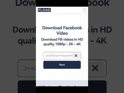 How to download videos from FB/Facebook | Free FB video Downloader