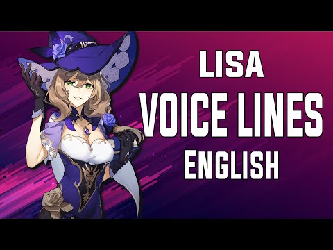 Lisa - Voice Lines (English) | Genshin Impact