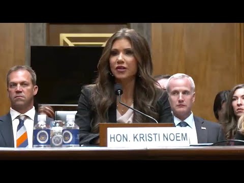 Senator: What is habeas corpus? Kristi Noem: IMPLODES