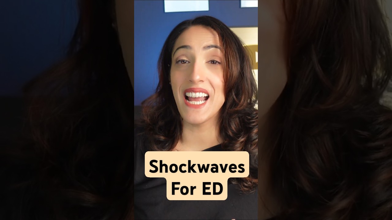 How can shockwaves help with ED?