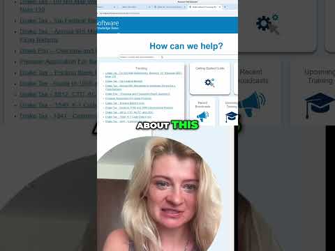 New Drake Tax 2024 Software's Knowledge Base #taxpreparer #taxsoftware #draketax #draketaxsoftware