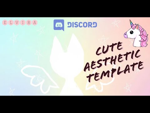 Cute Aesthetic Server template│Part-1│Discord│Elvira