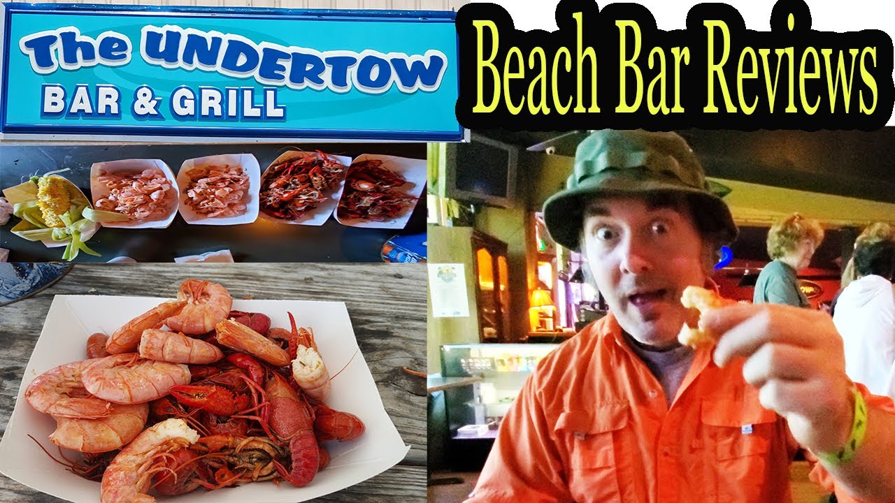 Beach Bar Reviews: Royal Reds & Crawfish at The Undertow Bar & Grill