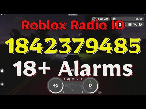 Alarms Roblox Radio Codes/IDs