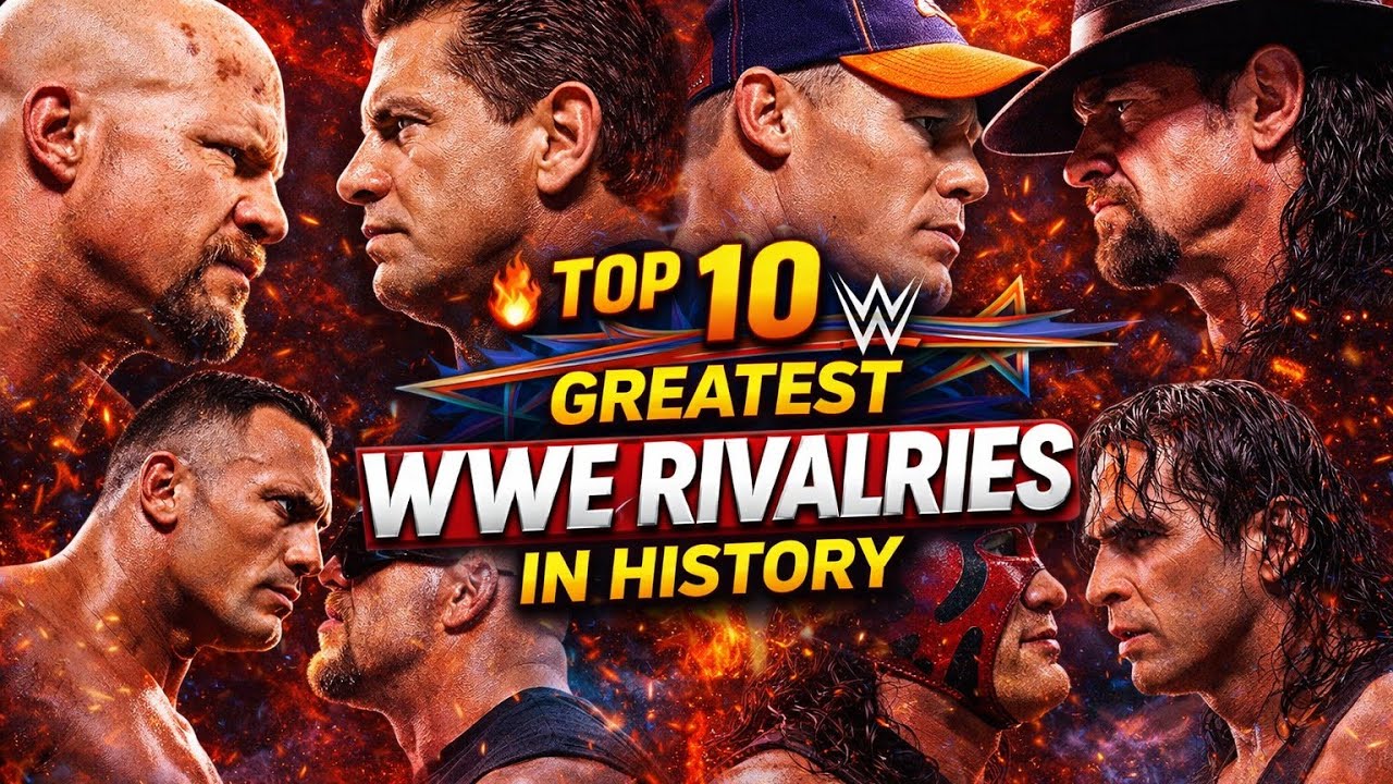 🔥 Top 10 Greatest WWE Rivalries in History