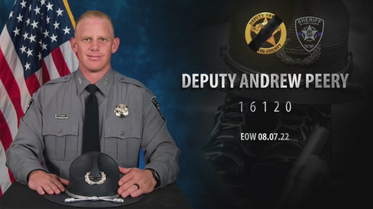Honoring fallen El Paso County Sheriff's Deputy Andrew Peery