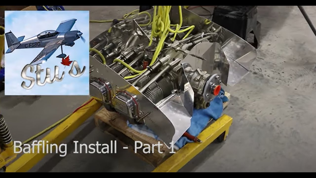 Aviation: Vans RV Aircraft - Baffling Install - Part 1