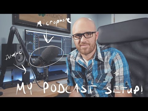 How to record a Podcast - My studio setup