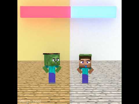 Poi-Poi-Poi-Poi-Poi-Poi-Po-Pi!! | Baby Zombie vs Baby Herobrine π