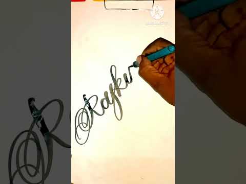 name writing / rajkumar #shorts #calligraphy #art #cursive #cursive #handwriting #letters #write
