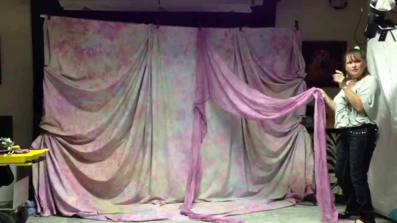Backdrop Draping Lesson - Part 1