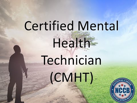 Certified Mental Health Technician