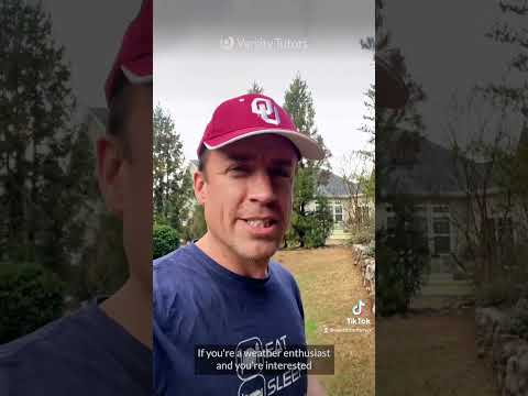So you want to be a meteorologist?!