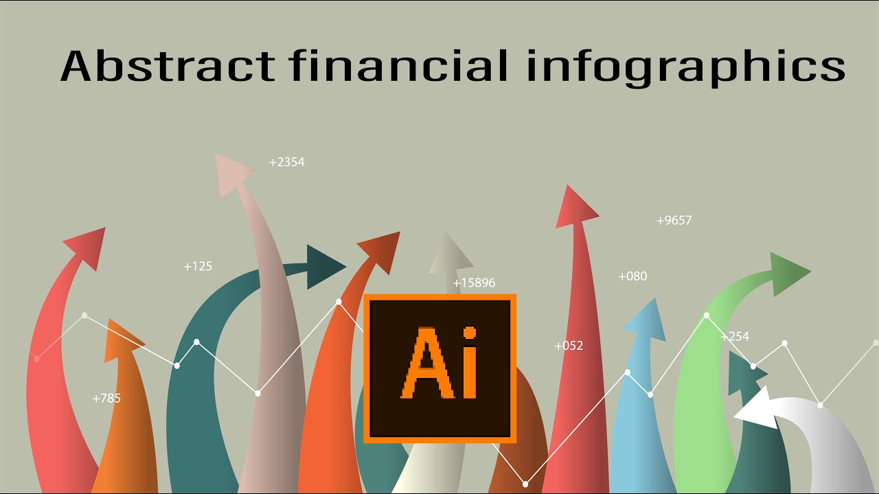 Create Stunning Abstract Financial Infographics in Minutes in Adobe Illustrator