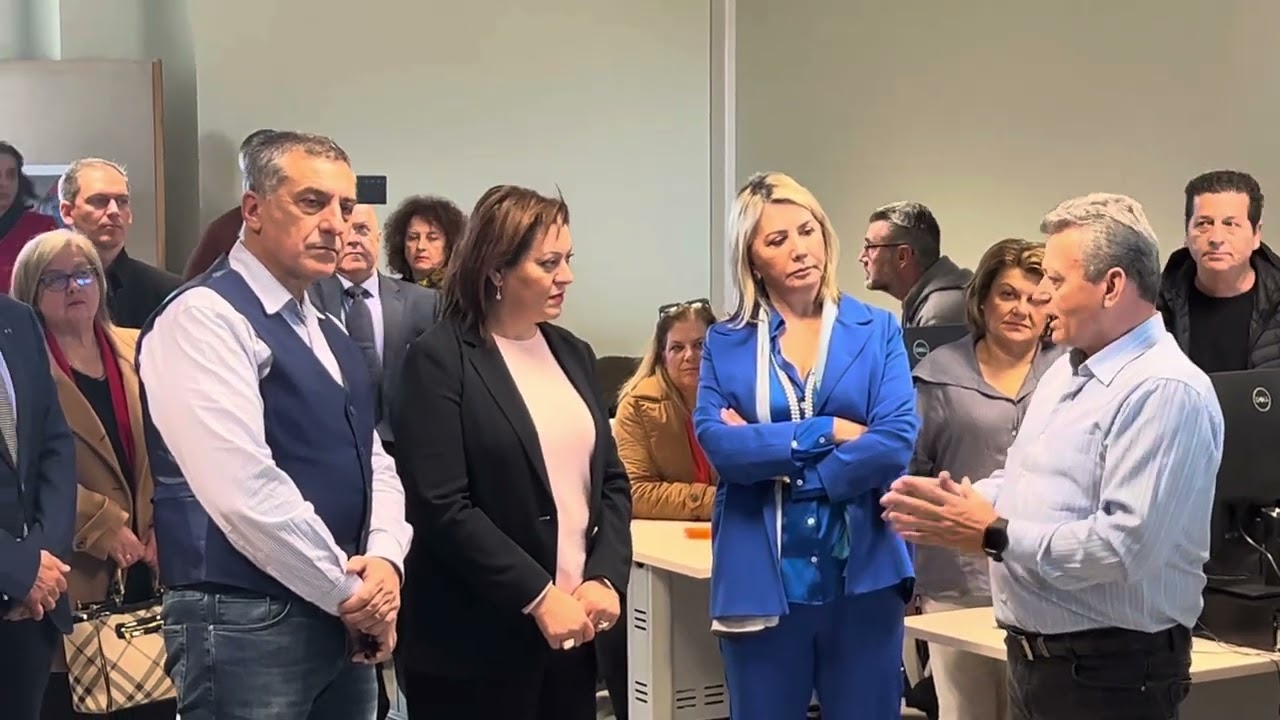 Στη Λάρισα η υπουργός Παιδείας της Κύπρου Αθ. Μιχαηλίδου - Η συνάντηση ...