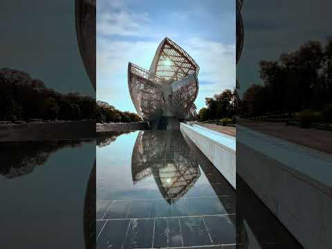Fondation Louis Vuitton #architecture #travel #shorts