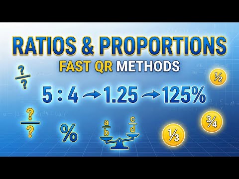 Ratios and Proportions - Fast Methods and Exam Tricks for Quantitative ...