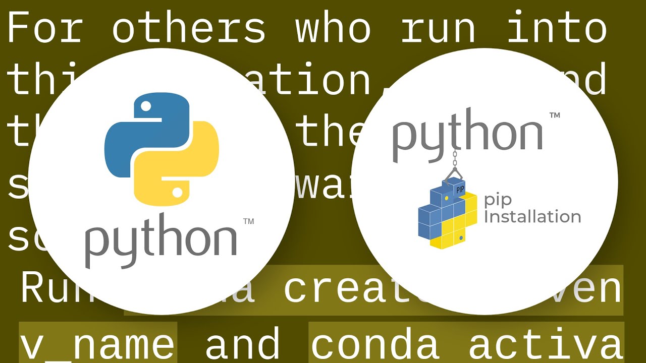 Using Pip to install packages to Anaconda Environment