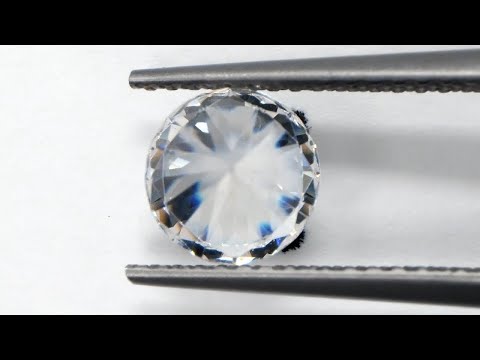 💎 REAL or FAKE Diamond? - Crazy SIMPLE! (Newspaper Test) #shorts