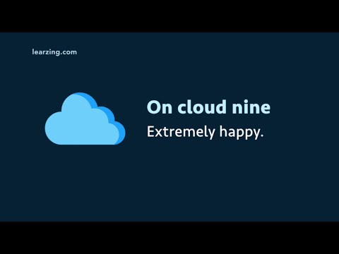 Idiom: On cloud nine (meaning, examples, pronunciation)