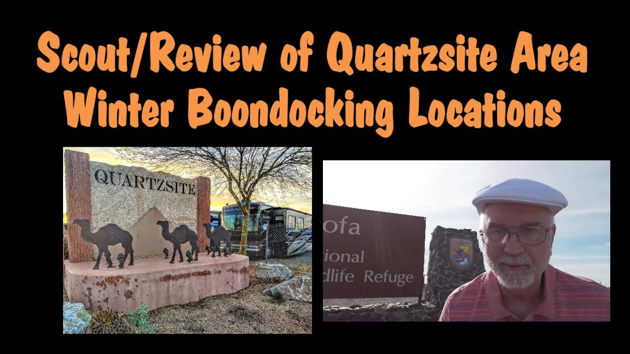 Review Of Quartzsite Winter Boondocking Locations