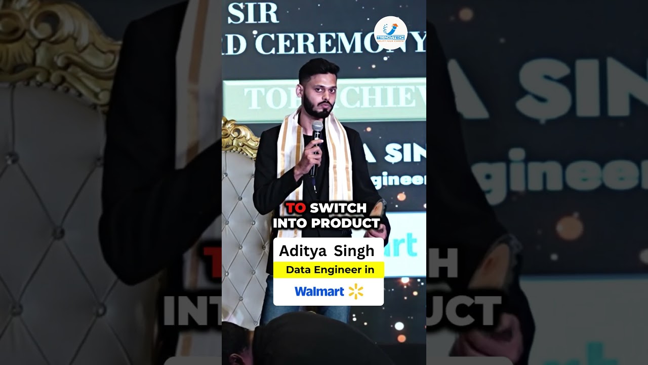 Trendytech Student's Success Journey | WALMART - Senior Data Engineer | Cracked Multiple Job Offers