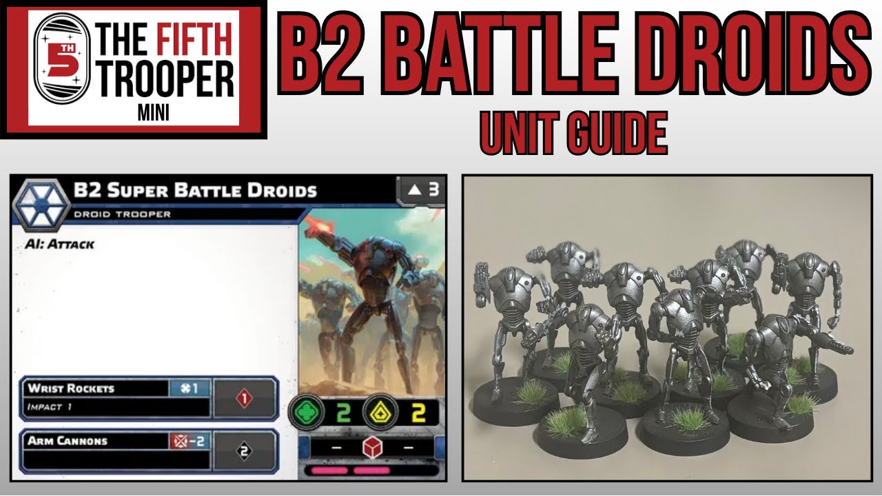 Star Wars Legion | TFT Mini - B2 Battle Droids