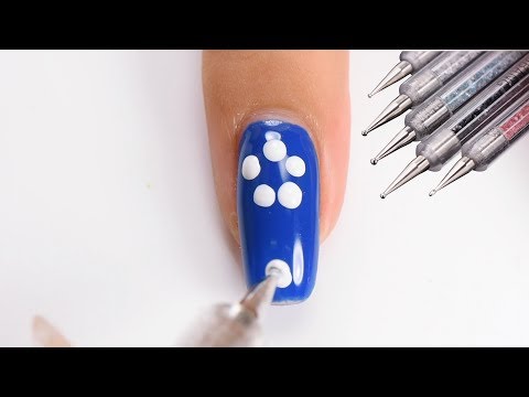 2-Way Nail Art Dotting Pen UV Gel Acrylic Drawing Tool