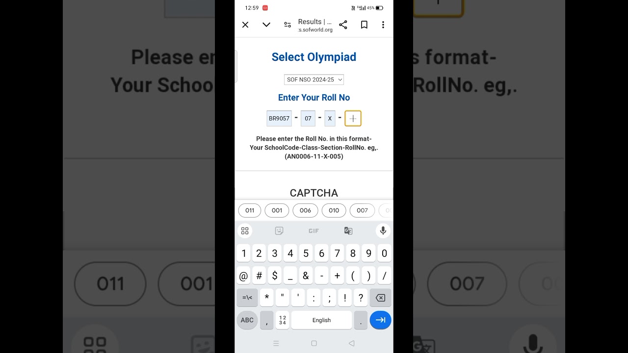 How to check SOF Olympiad result?#trending #tech